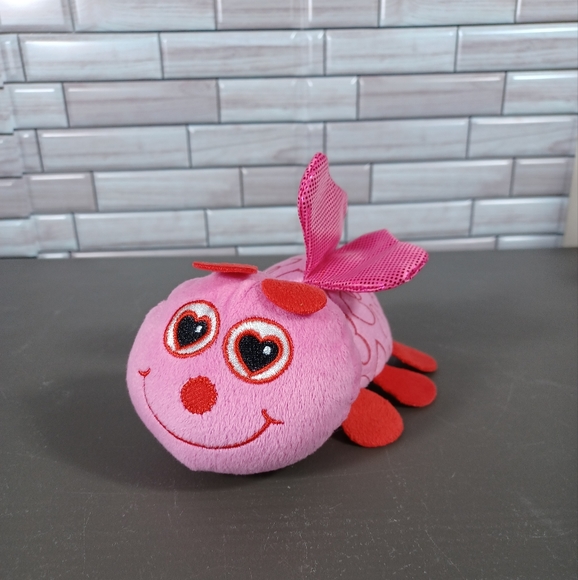 Valentine | Toys | Valentine Love Bug Soft Plush Stuffed Pink Bug Heart ...